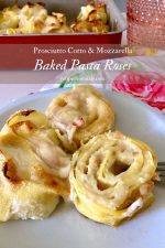 Baked Pasta Roses with Ham and Cheese (Rosette al Forno) - Recipes from ...