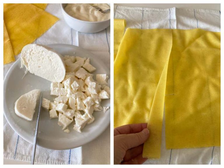 Baked Pasta Roses with Ham and Cheese (Rosette al Forno) - Recipes from ...