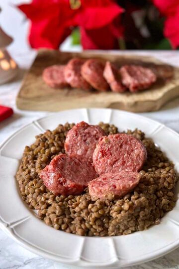 Cotechino with Lentils. The Great Italian New Year's Eve Classic ...
