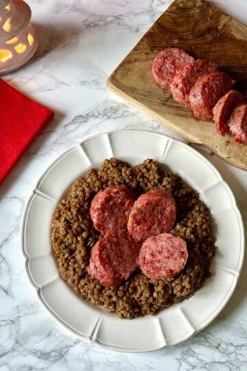 Cotechino with Lentils. The Great Italian New Year's Eve Classic ...