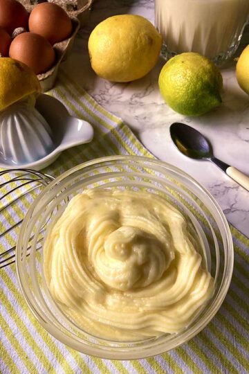 Italian Lemon Cream (Ready in 20 Minutes) - Recipes from Italy