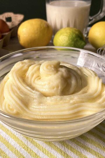 Italian Lemon Cream (Ready in 20 Minutes) - Recipes from Italy