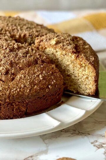 Torta agli Amaretti (Amaretti Cake) - Recipes from Italy
