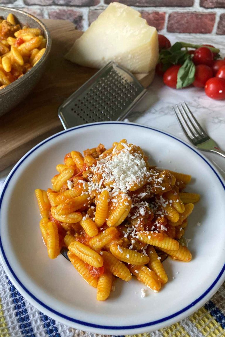 Malloreddus alla Campidanese (Sardinian Pasta Recipe) - Recipes from Italy