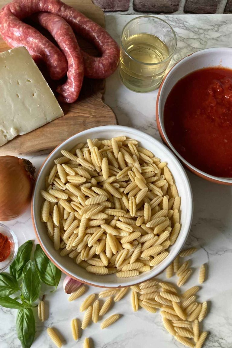 Malloreddus alla Campidanese (Sardinian Pasta Recipe) - Recipes from Italy