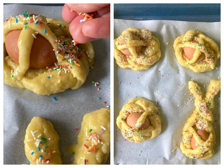 Scarcella (Italian Easter Cookies with Eggs) - Recipes from Italy