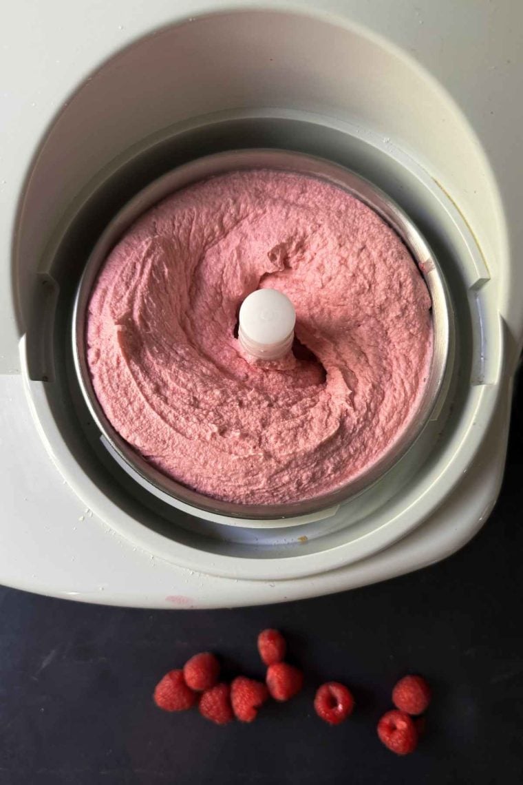 Homemade Creamy Raspberry Gelato Recipe - Recipes from Italy