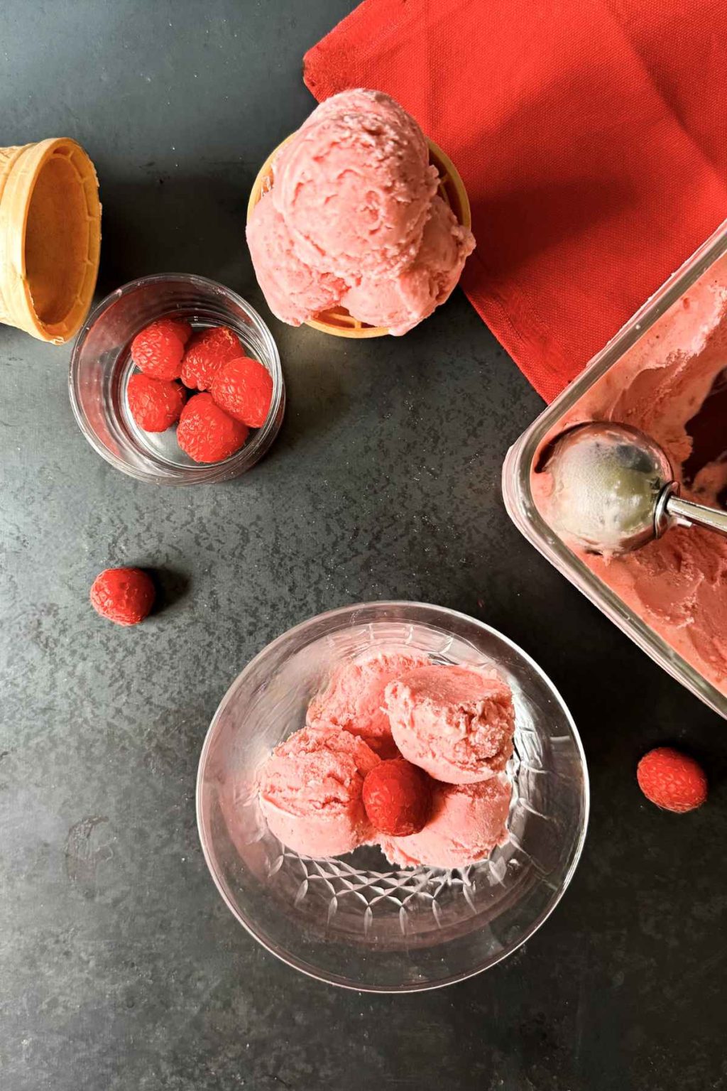 Homemade Creamy Raspberry Gelato Recipe - Recipes from Italy
