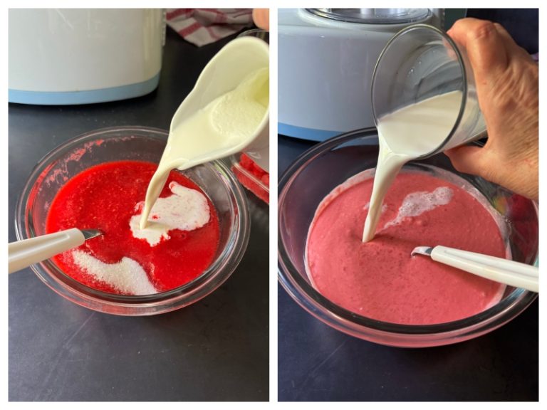 Homemade Creamy Raspberry Gelato Recipe - Recipes from Italy