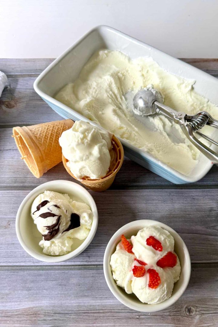Italian Yogurt Gelato Recipe - Recipes from Italy