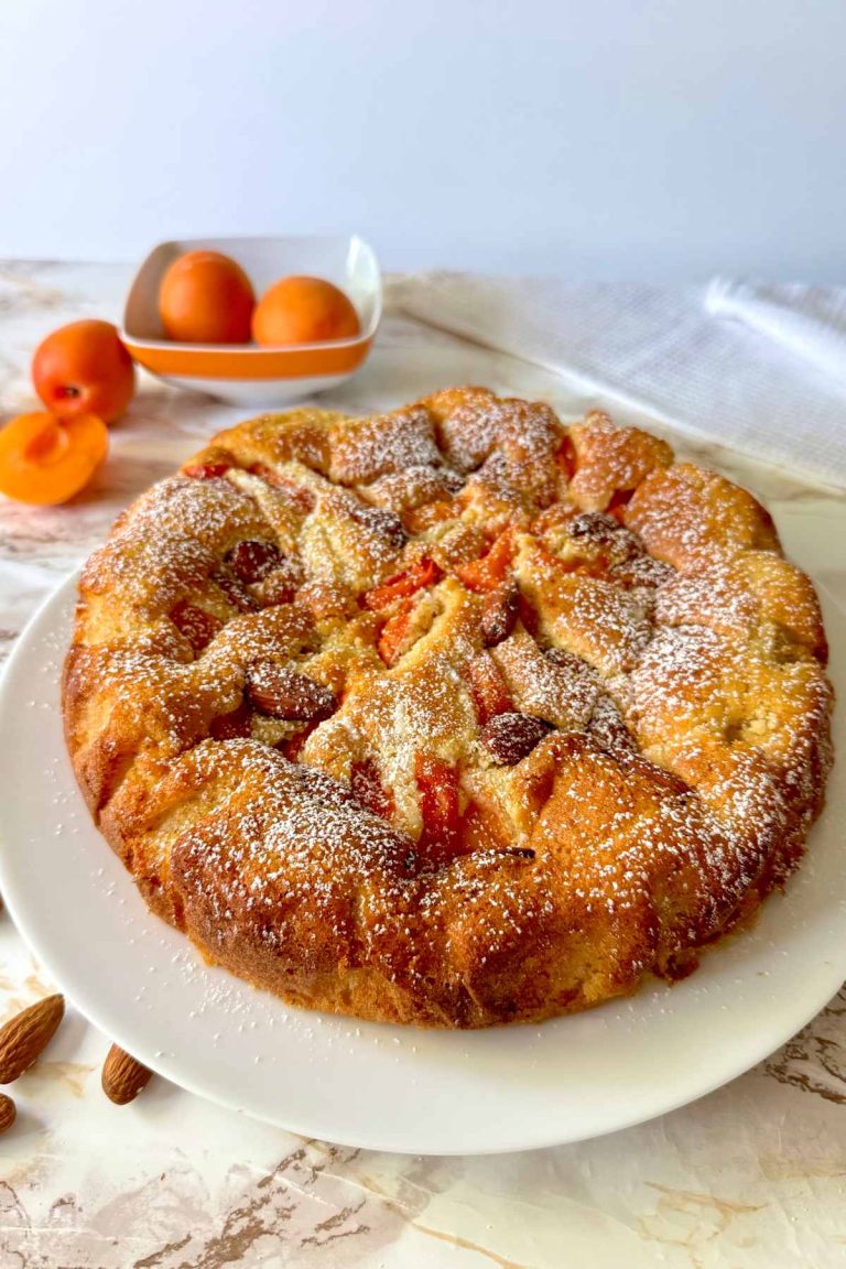 Apricot Almond Cake Recipe - Recipes from Italy