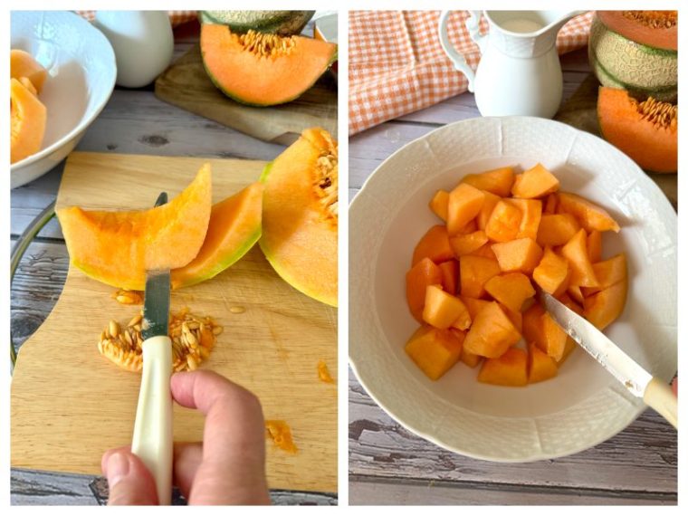 Creamy Fresh Melon Gelato Recipe - Recipes from Italy