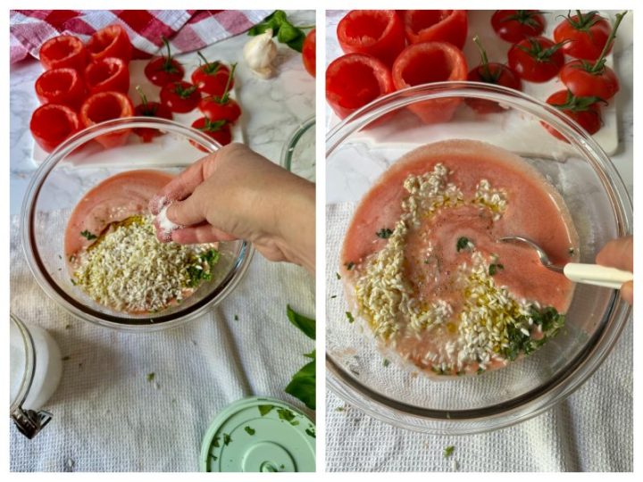 Roman Rice-stuffed Tomatoes (Pomodori al Riso) - Recipes from Italy