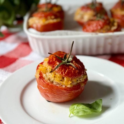 Roman Rice-stuffed Tomatoes (Pomodori al Riso) - Recipes from Italy