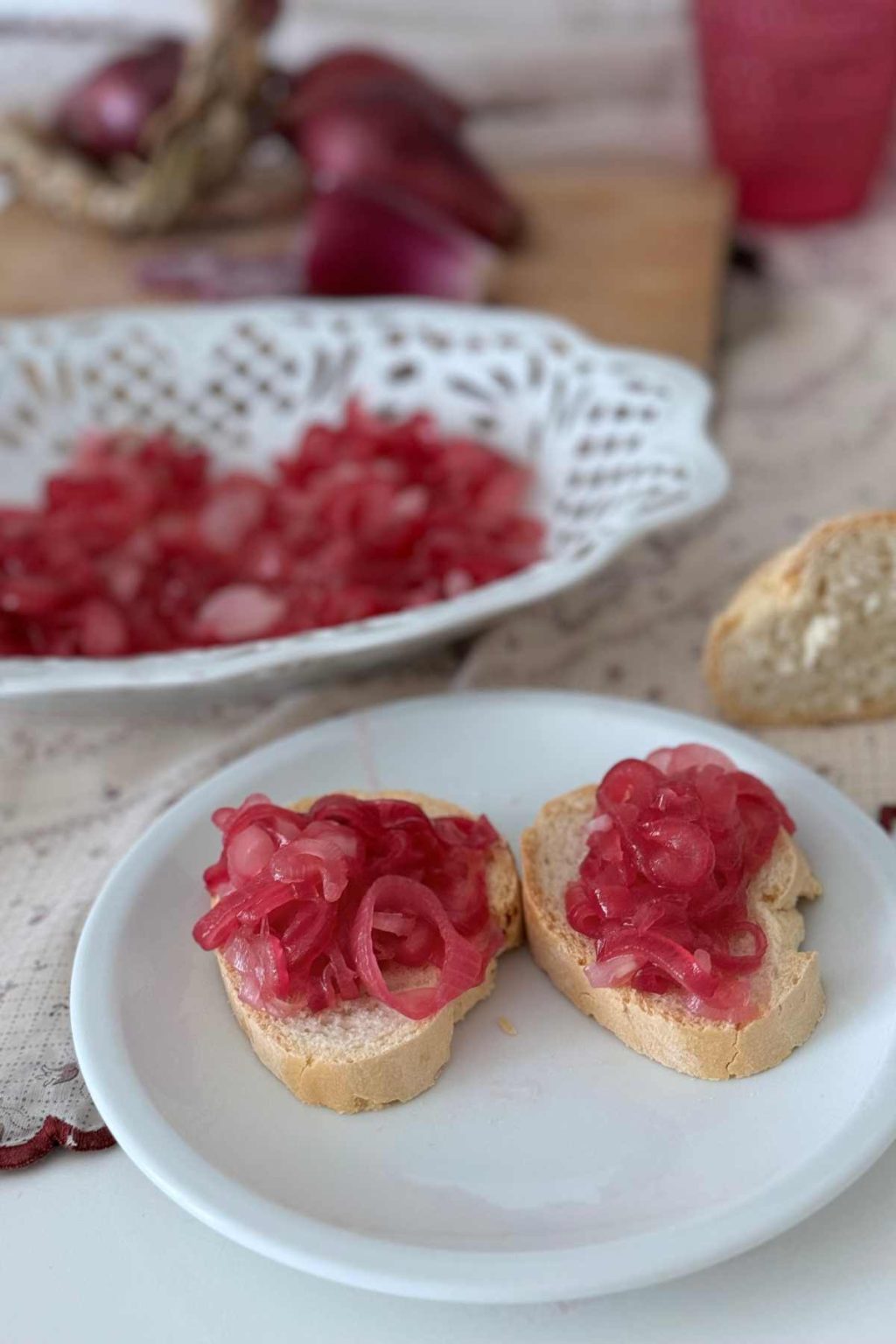 Classic Italian Sweet and Sour Red Onions Recipe - Recipes from Italy