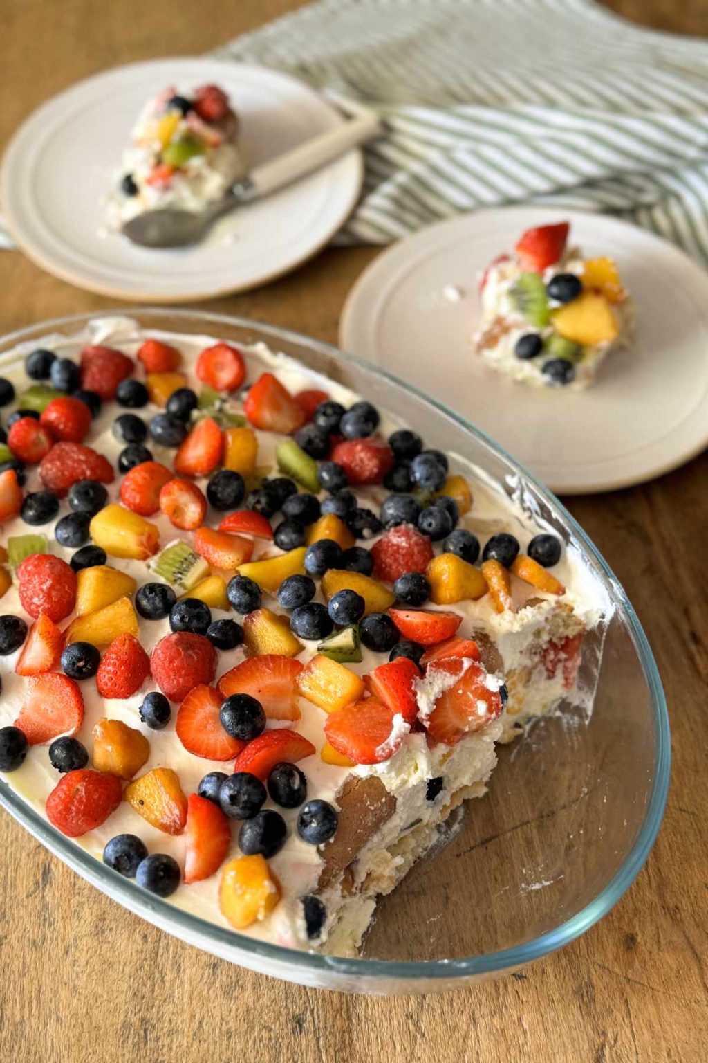 Summer Fruit Tiramisu (Fresh and Light Egg-Free Recipe) - Recipes from ...