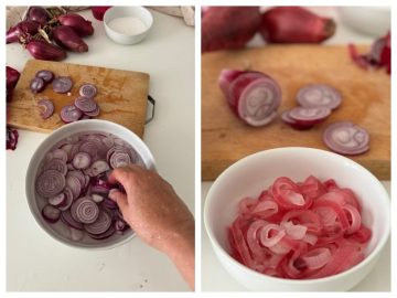 Classic Italian Sweet and Sour Red Onions Recipe - Recipes from Italy