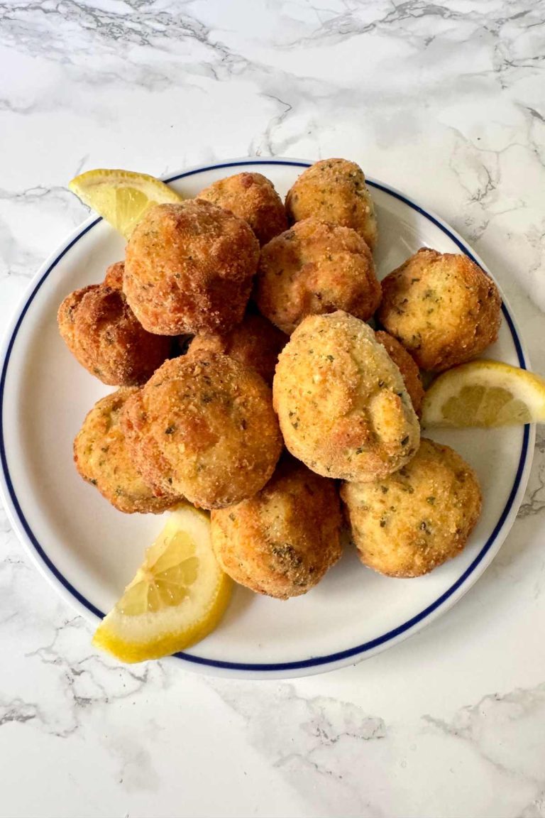 Crispy Italian Cod Fritters (Polpette di Merluzzo) - Recipes from Italy