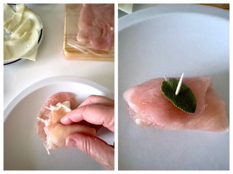 Italian Stuffed Chicken Rolls (Involtini di Pollo) - Recipes from Italy