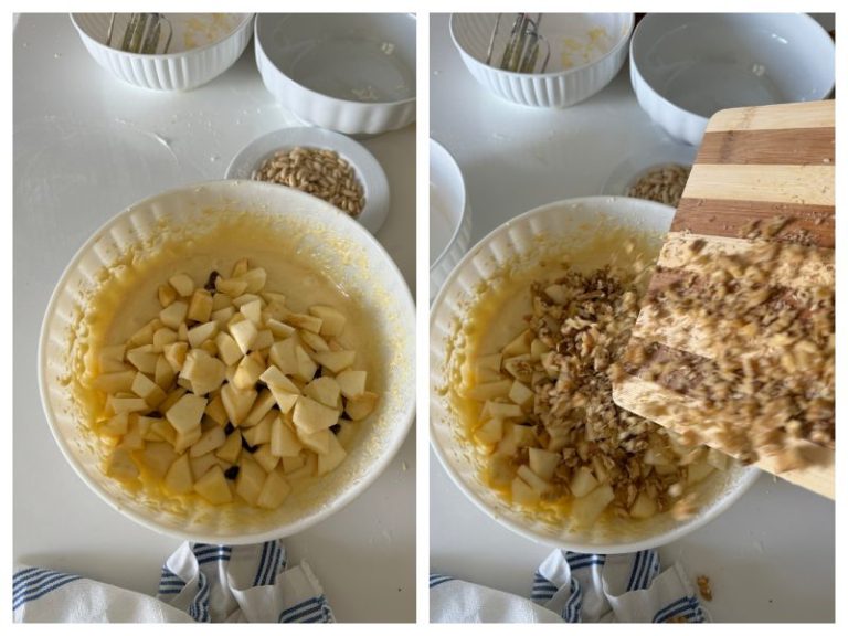 Italian Apple Walnut Bundt Cake (Ciambella con Mele e Noci) - Recipes ...