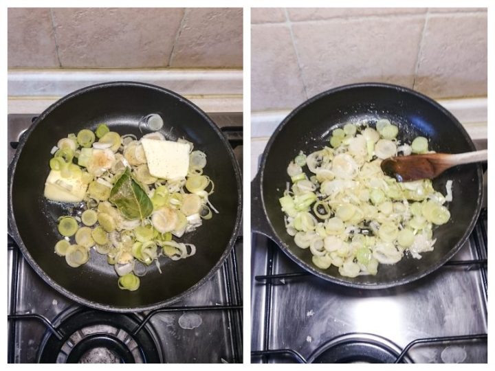 Baked Eggs with Leeks (Italian Uova in Cocotte Recipe) - Recipes from Italy