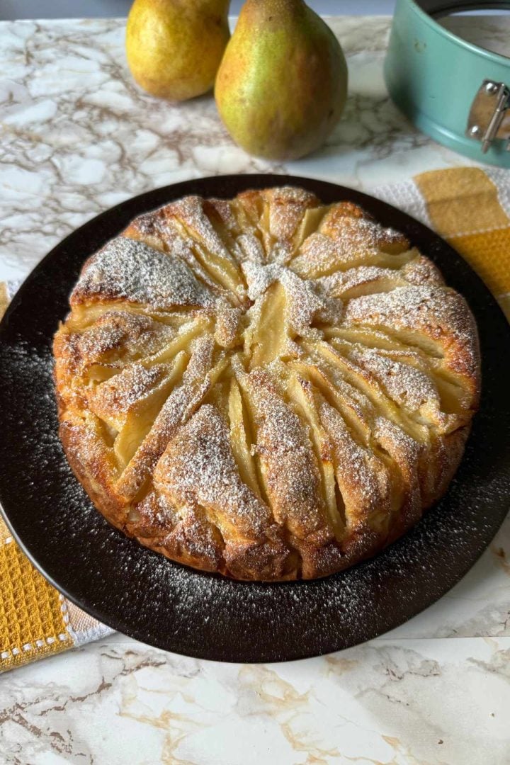 Italian Pear Ricotta Cake - Recipes from Italy