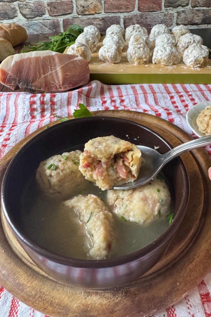 Canederli: Traditional Tyrolean Bread Dumplings with Speck - Recipes ...