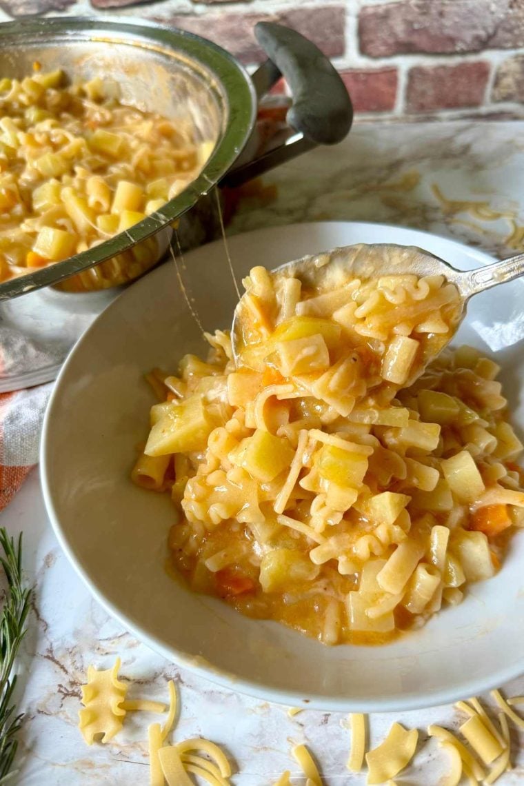 Neapolitan Pasta and Potatoes Recipe (Pasta e Patate) - Recipes from Italy