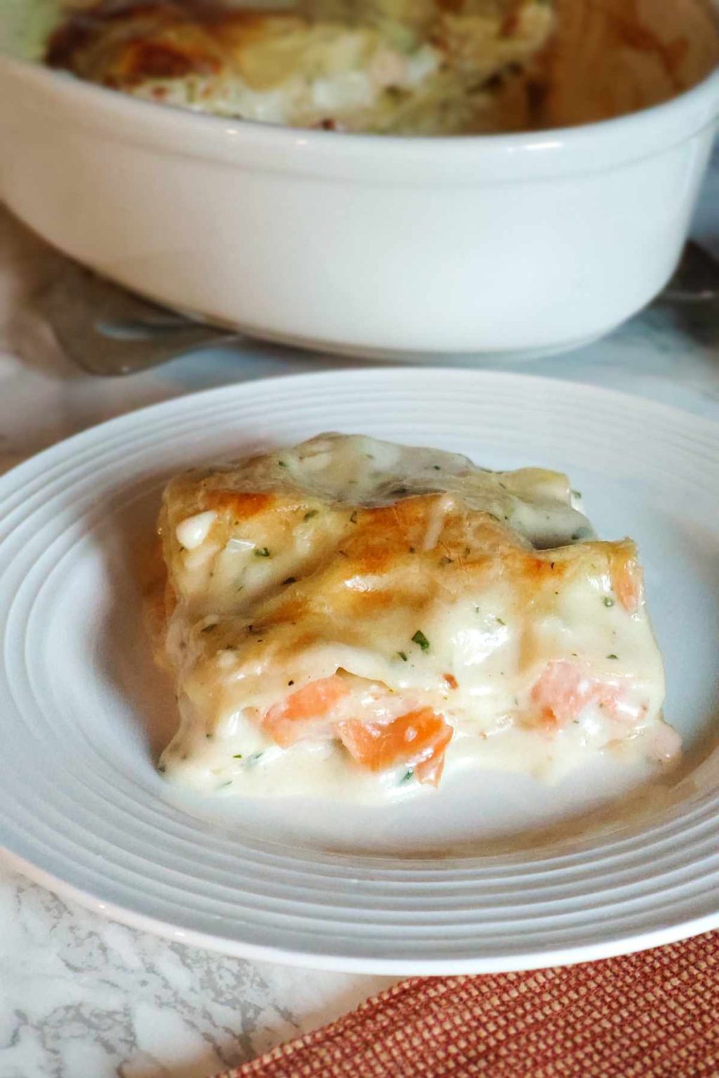 Easy Smoked Salmon Lasagna Recipe - Recipes from Italy