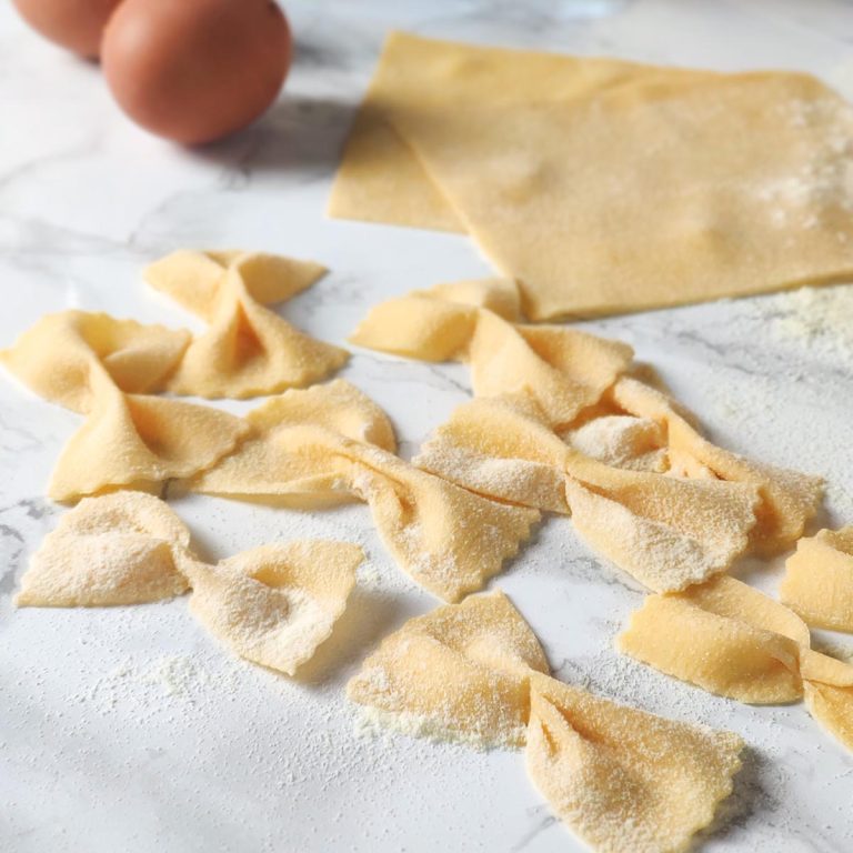 Homemade Farfalle (Italian Bow-Tie Pasta) - Recipes from Italy