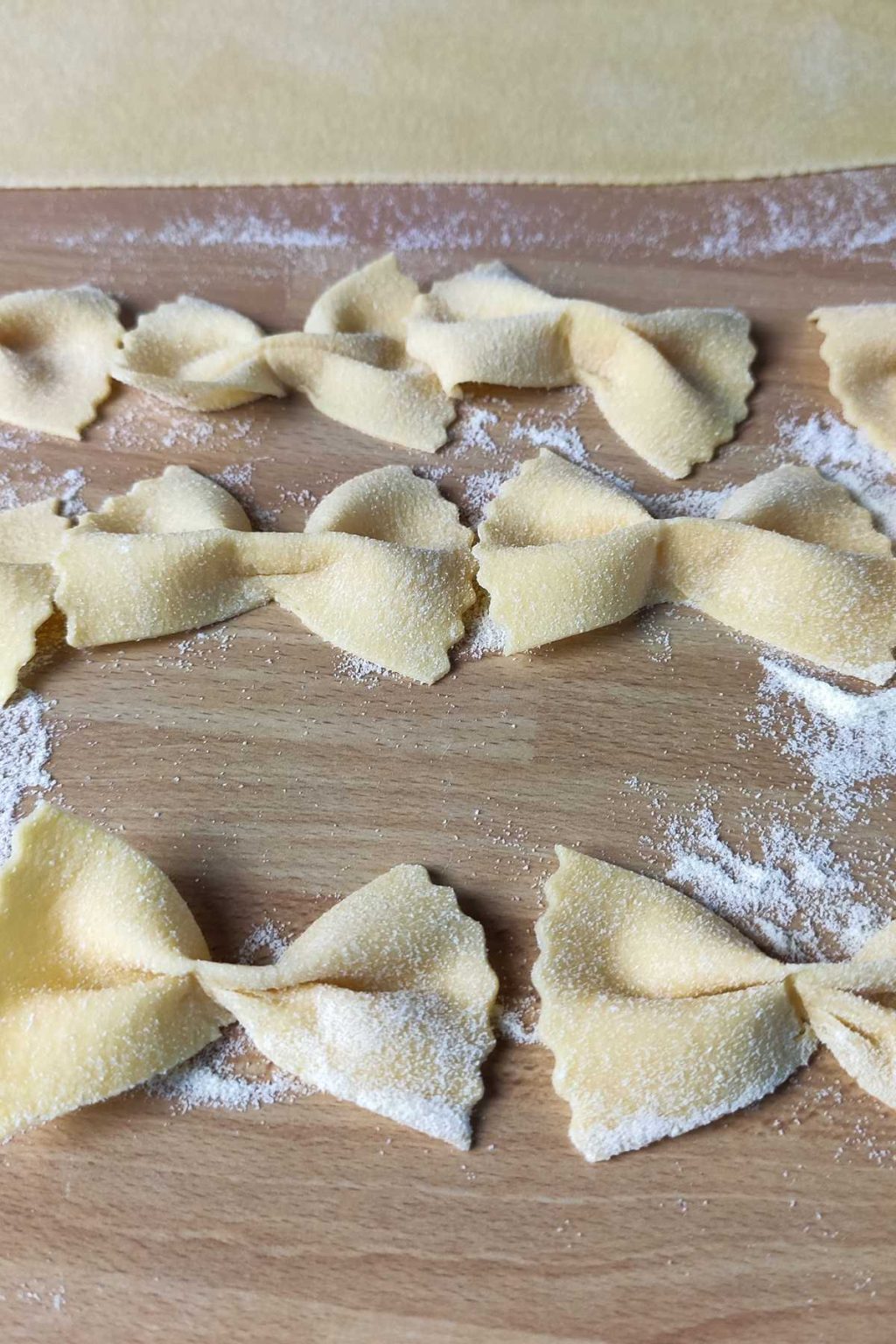 Homemade Farfalle (Italian Bow-Tie Pasta) - Recipes from Italy