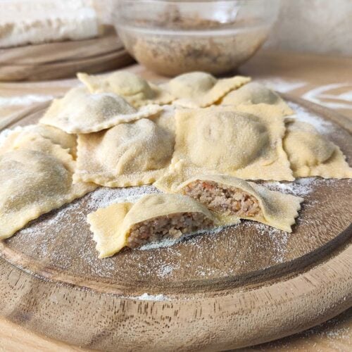 Authentic Italian Meat Ravioli Recipe - Recipes from Italy