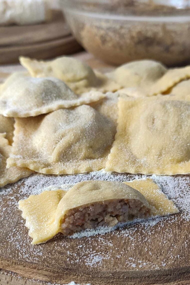 Authentic Italian Meat Ravioli Recipe - Recipes from Italy