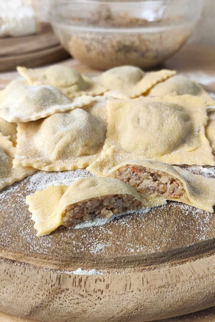 Authentic Italian Meat Ravioli Recipe - Recipes from Italy