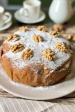 Soft Italian Walnut Cake - Recipes from Italy