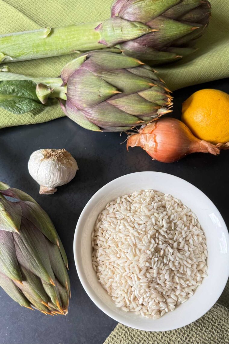 Italian Artichoke Risotto Recipe - Recipes from Italy