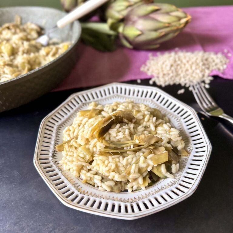Italian Artichoke Risotto Recipe - Recipes from Italy