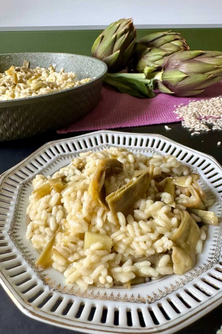 Italian Artichoke Risotto Recipe - Recipes from Italy