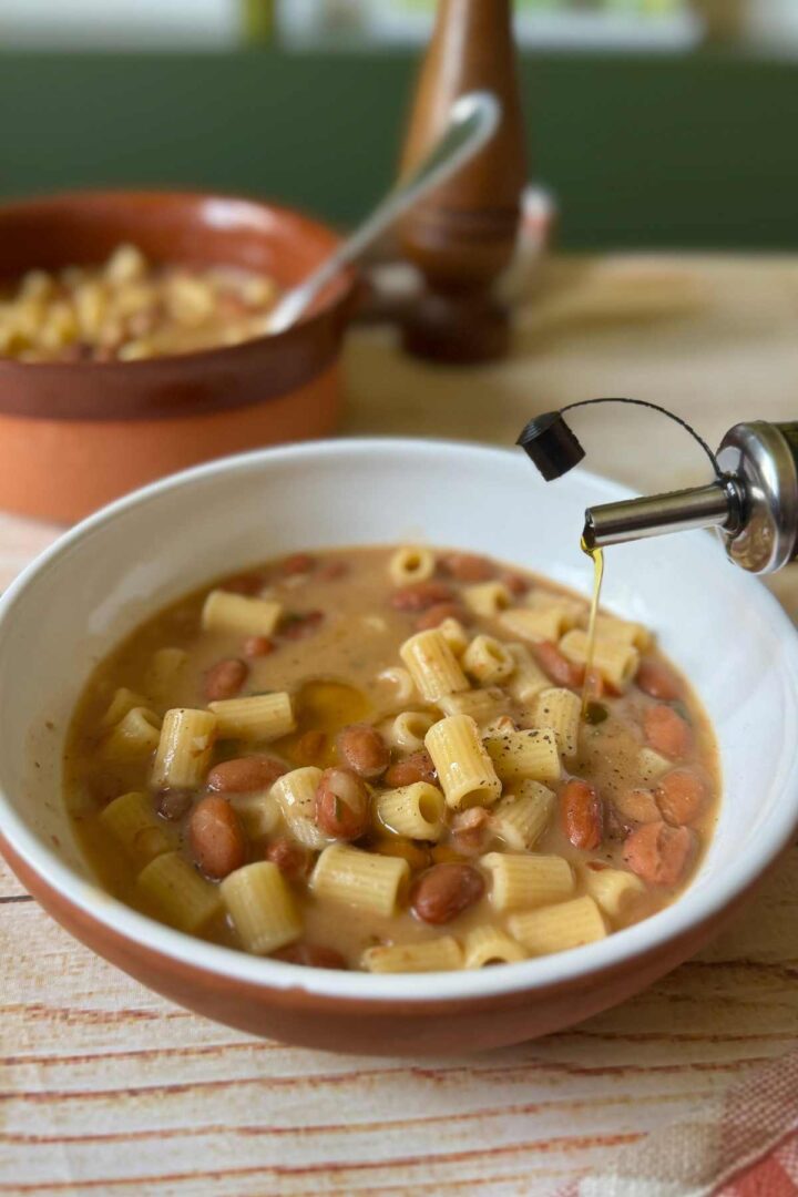 Pasta e Fagioli (Italian Pasta and Beans Soup) - Recipes from Italy