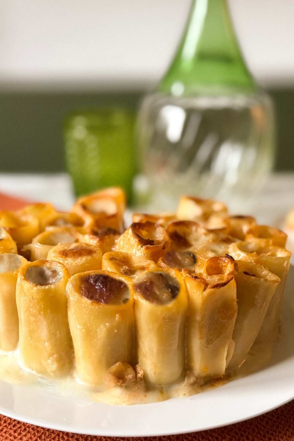 Stuffed Paccheri with Sausage and Mushrooms - Recipes from Italy