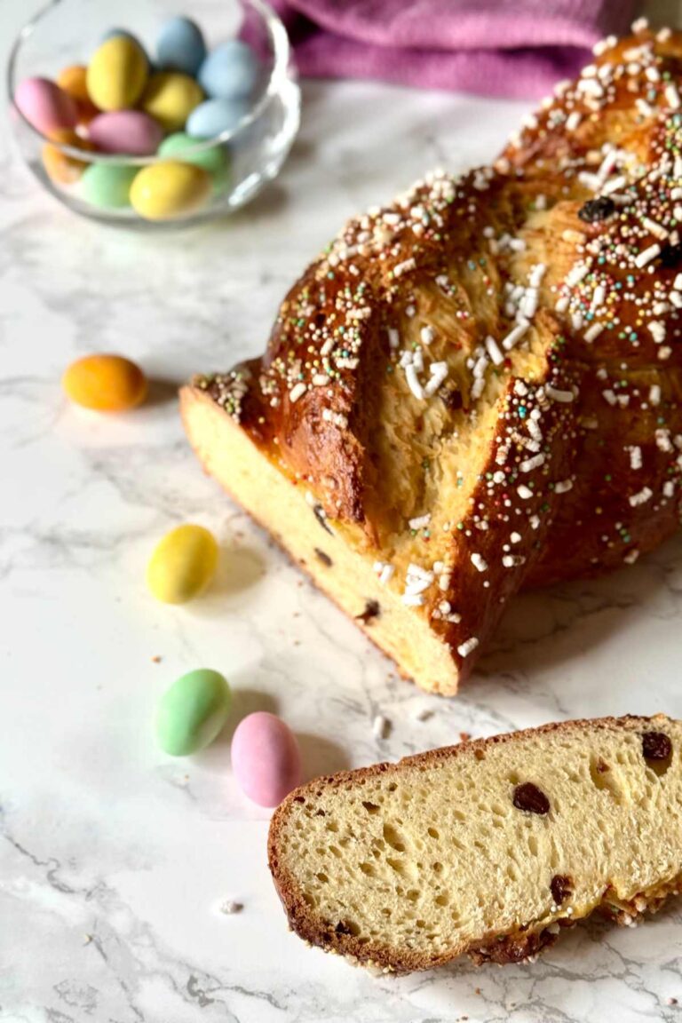 Treccia di Pasqua (Sweet Italian Easter Bread) - Recipes from Italy