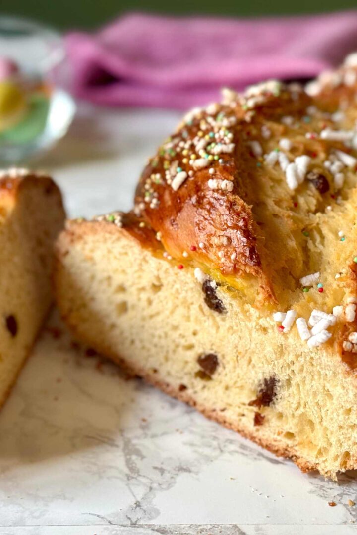 Treccia di Pasqua (Sweet Italian Easter Bread) - Recipes from Italy