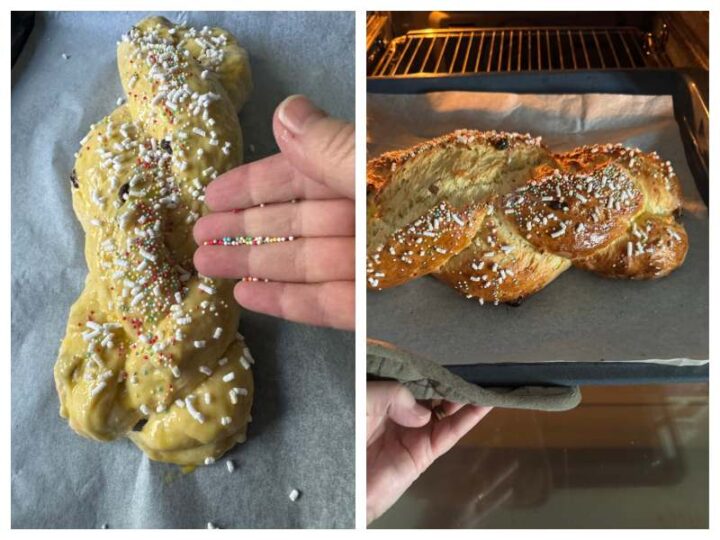 Treccia di Pasqua (Sweet Italian Easter Bread) - Recipes from Italy