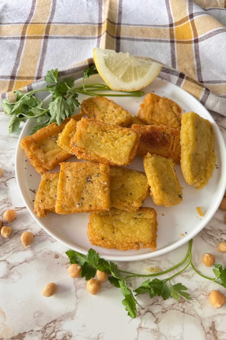 Panelle Recipe (Sicilian Chickpea Fritters) - Recipes from Italy