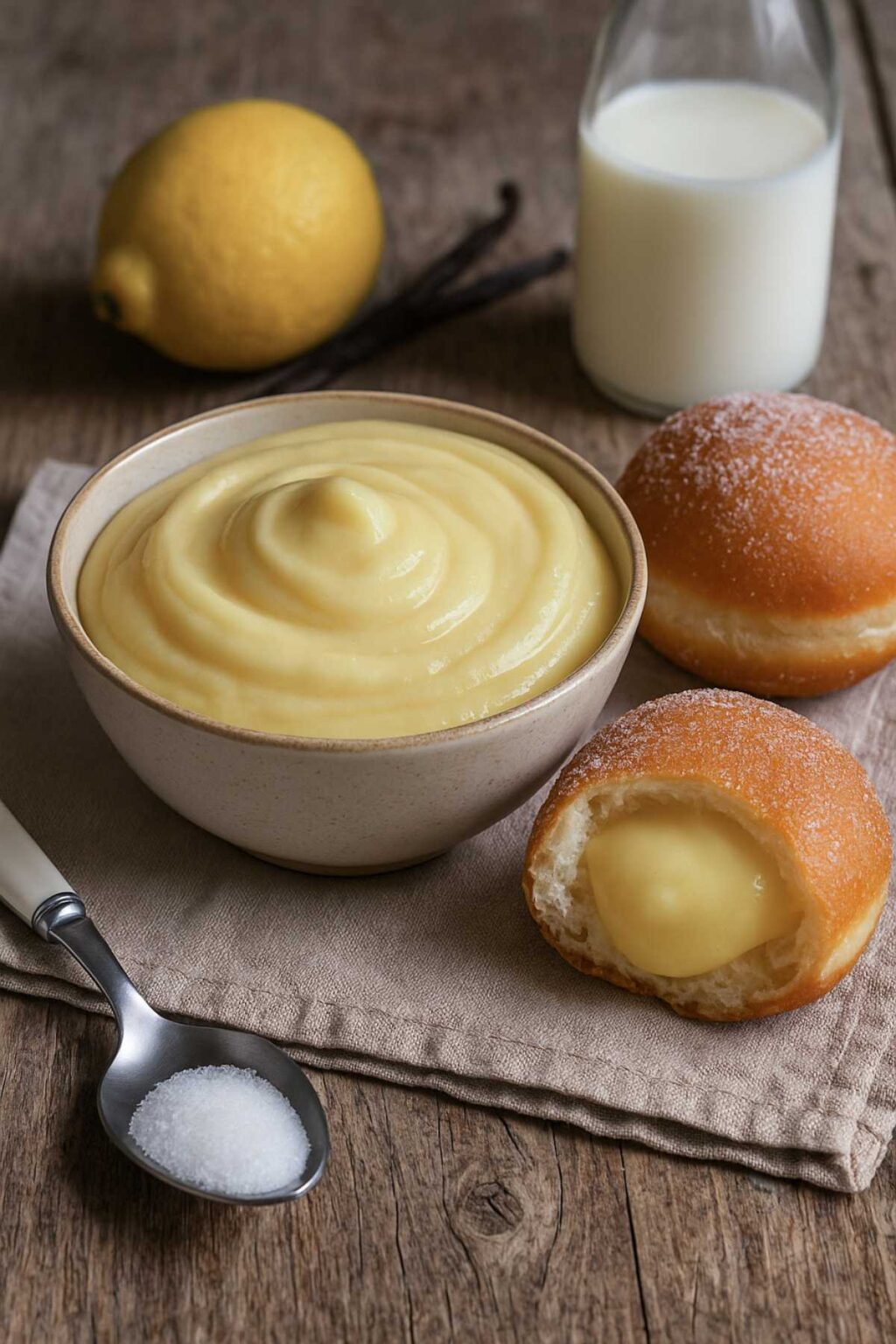 Crema Pasticcera (Italian Pastry Cream) - Recipes from Italy