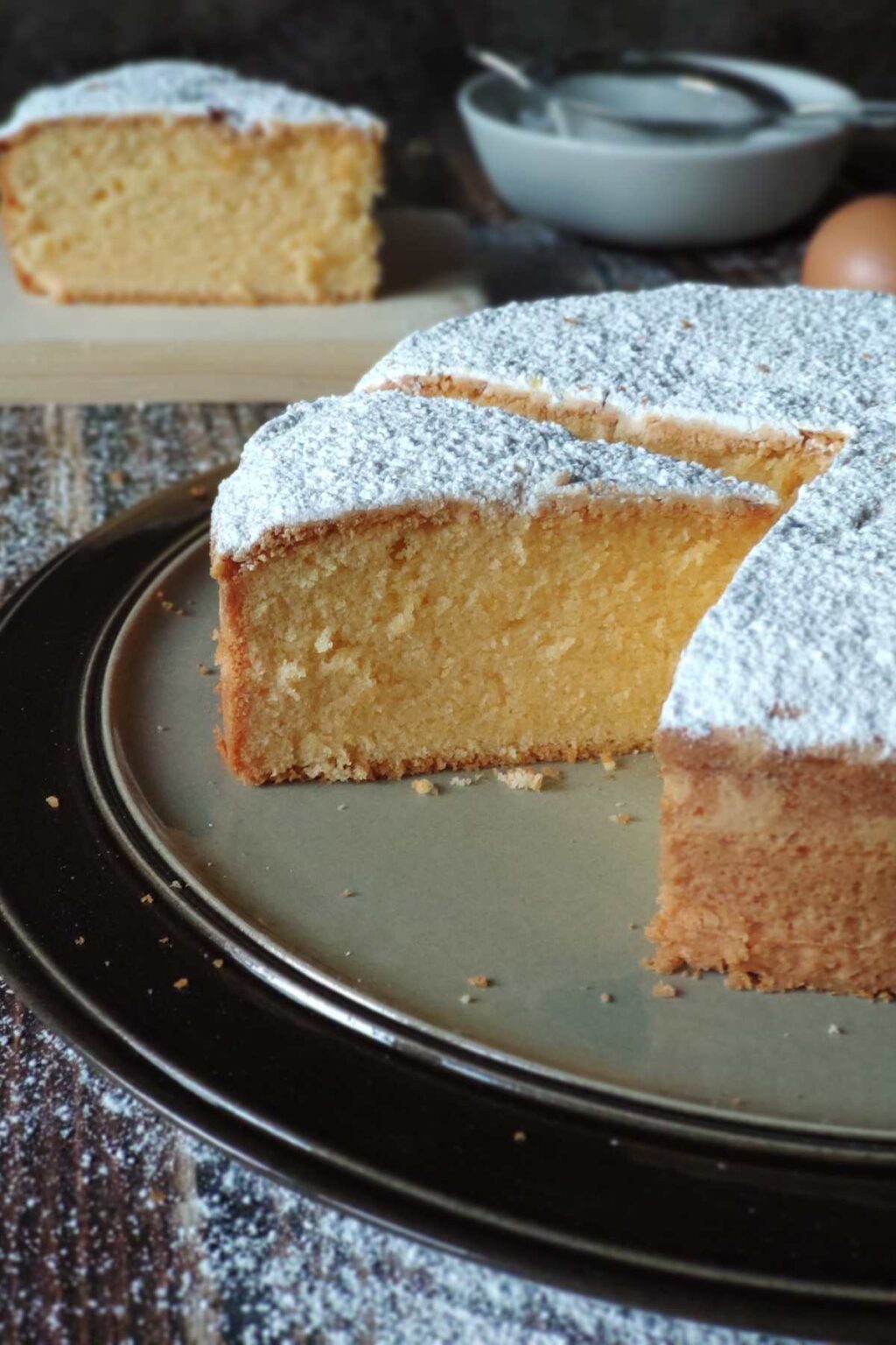 Torta Paradiso (Italian Paradise Cake) - Recipes from Italy