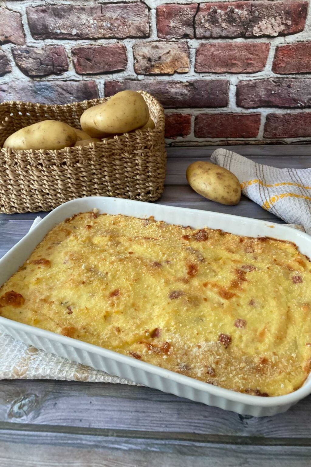Potato Gateau (Italian Mashed Potato Pie Recipe) - Recipes from Italy