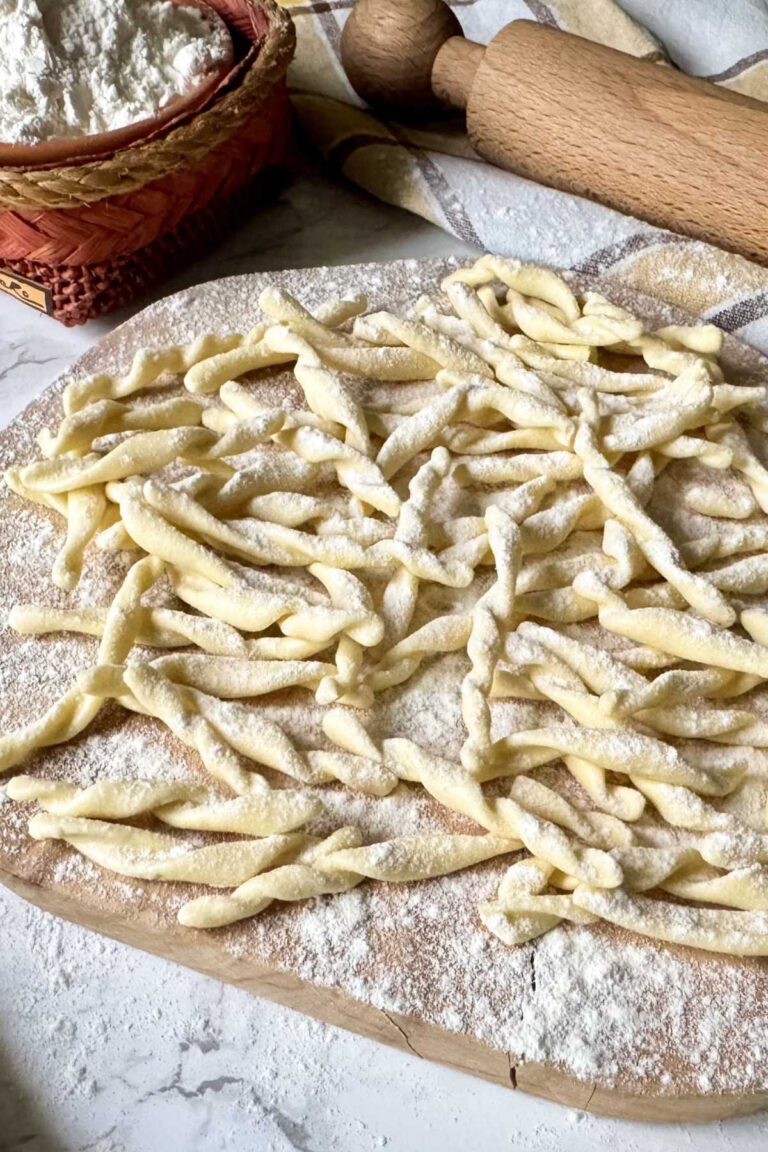 Homemade Strozzapreti Pasta from Emilia-Romagna - Recipes from Italy