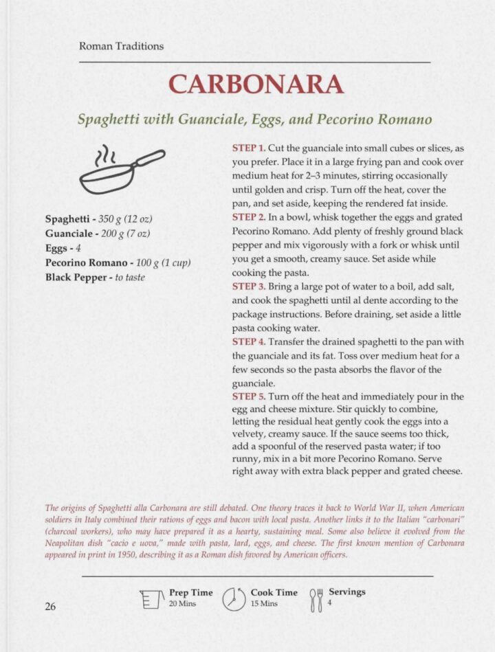 PASTA – Italian Pasta Cookbook - Recipes from Italy